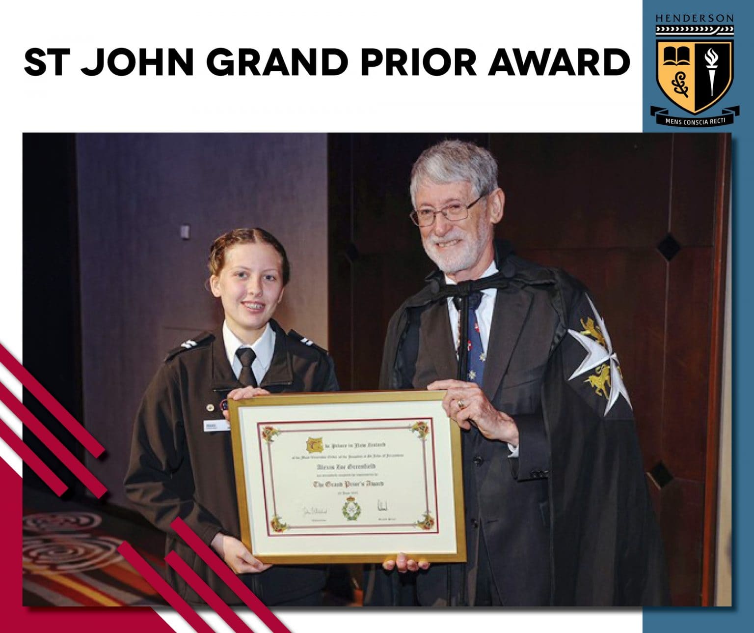 Student Achievements - Grand Prior Award Winner - Henderson High School