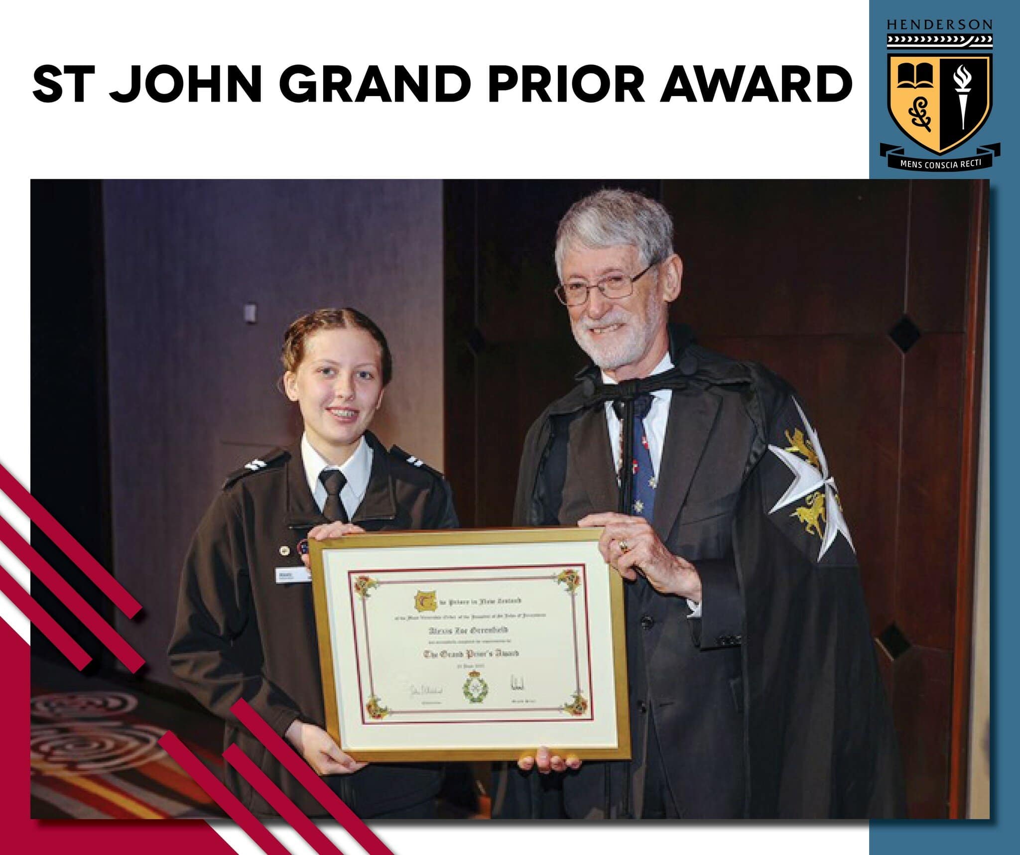 Student Achievements - Grand Prior Award Winner - Henderson High School