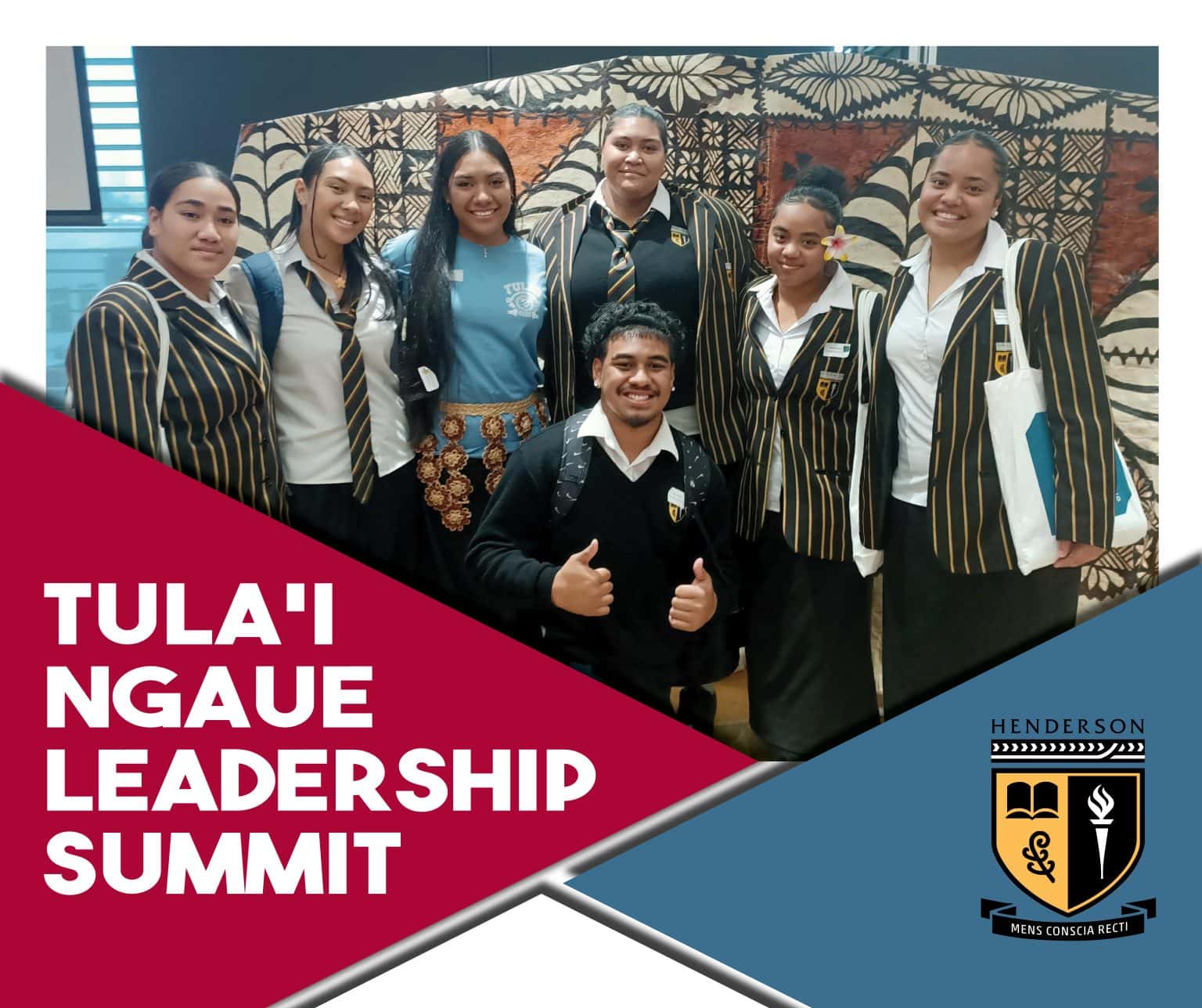 Tula'i Ngaue Leadership Summit - Henderson High School